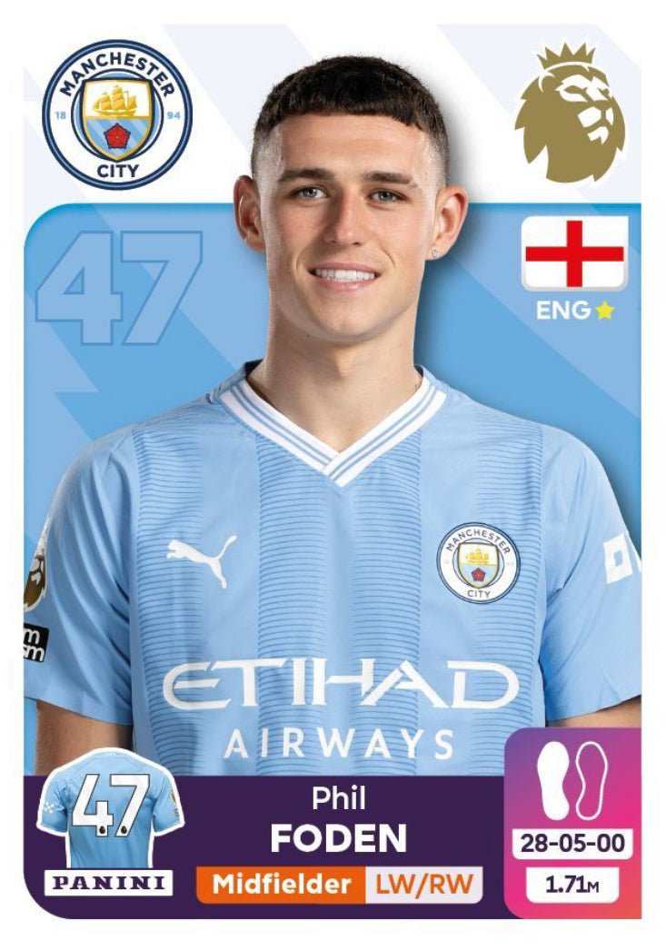 Premier League 2024 - 424 - Phil Foden – Complete My Sticker Album