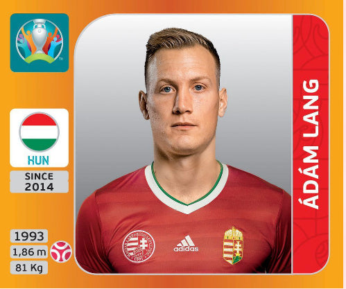 Euro 2020 - 632 - Adam Lang – Complete My Sticker Album