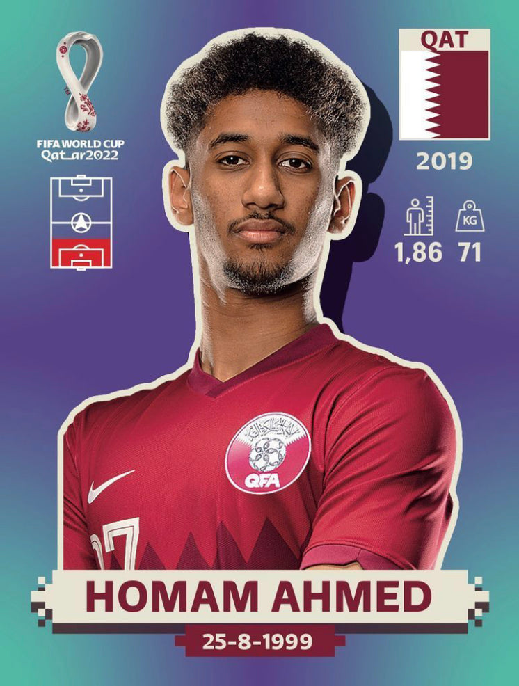 Panini World Cup 2022 Stickers - QAT 005 - Homam Ahmed – Complete My ...